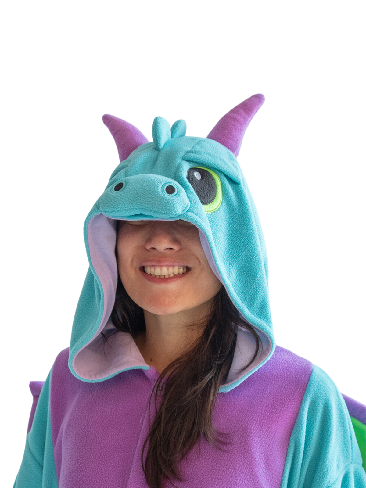 Huff The Teal Dragon Kigurumi X-Tall Adult Animal Onesie Costume Pajama ...