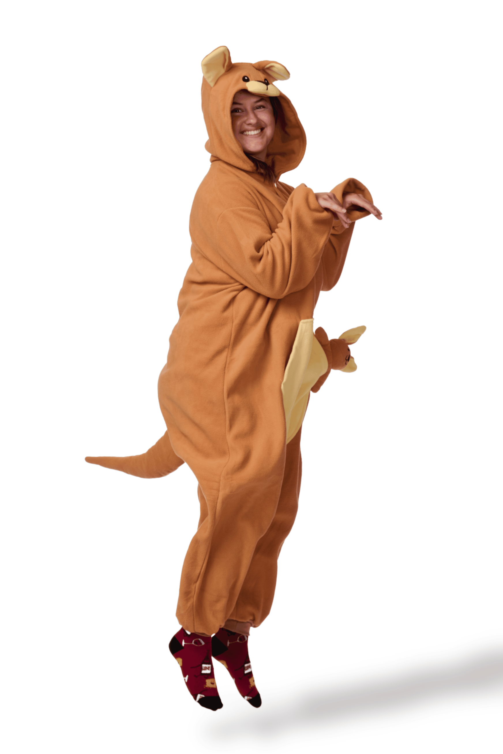 Kangaroo Kigurumi Adult Animal Onesie Costume Pajama By KIGURUMI.COM ...