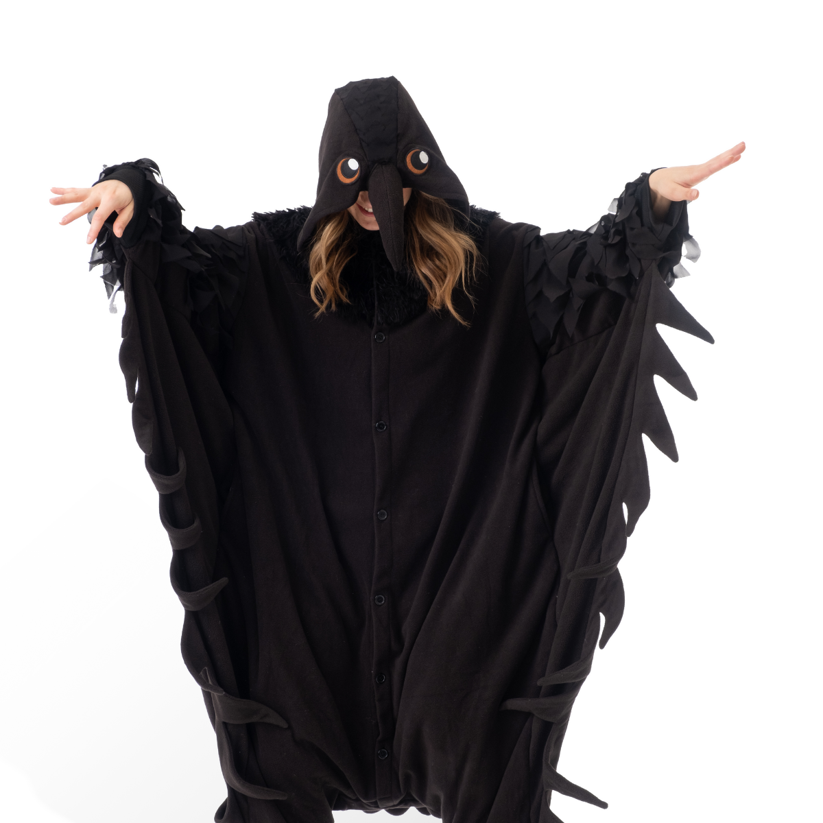 Raven Kigurumi Adult Animal Onesie Costume Pajama By KIGURUMI.COM ...