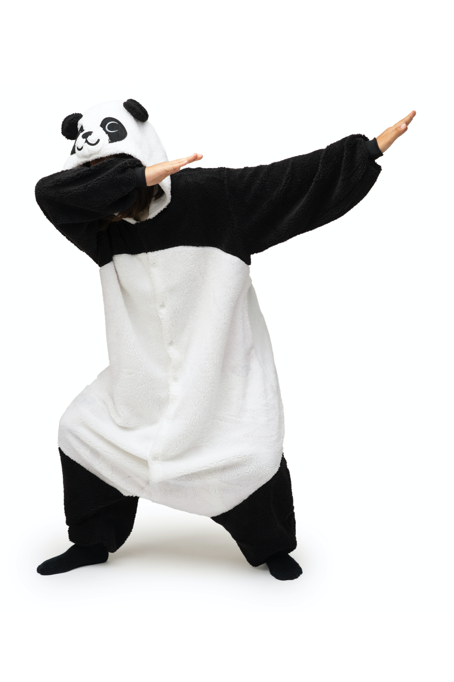 Fluffy Panda Kigurumi Adult Animal Onesie Costume Pajama By SAZAC ...